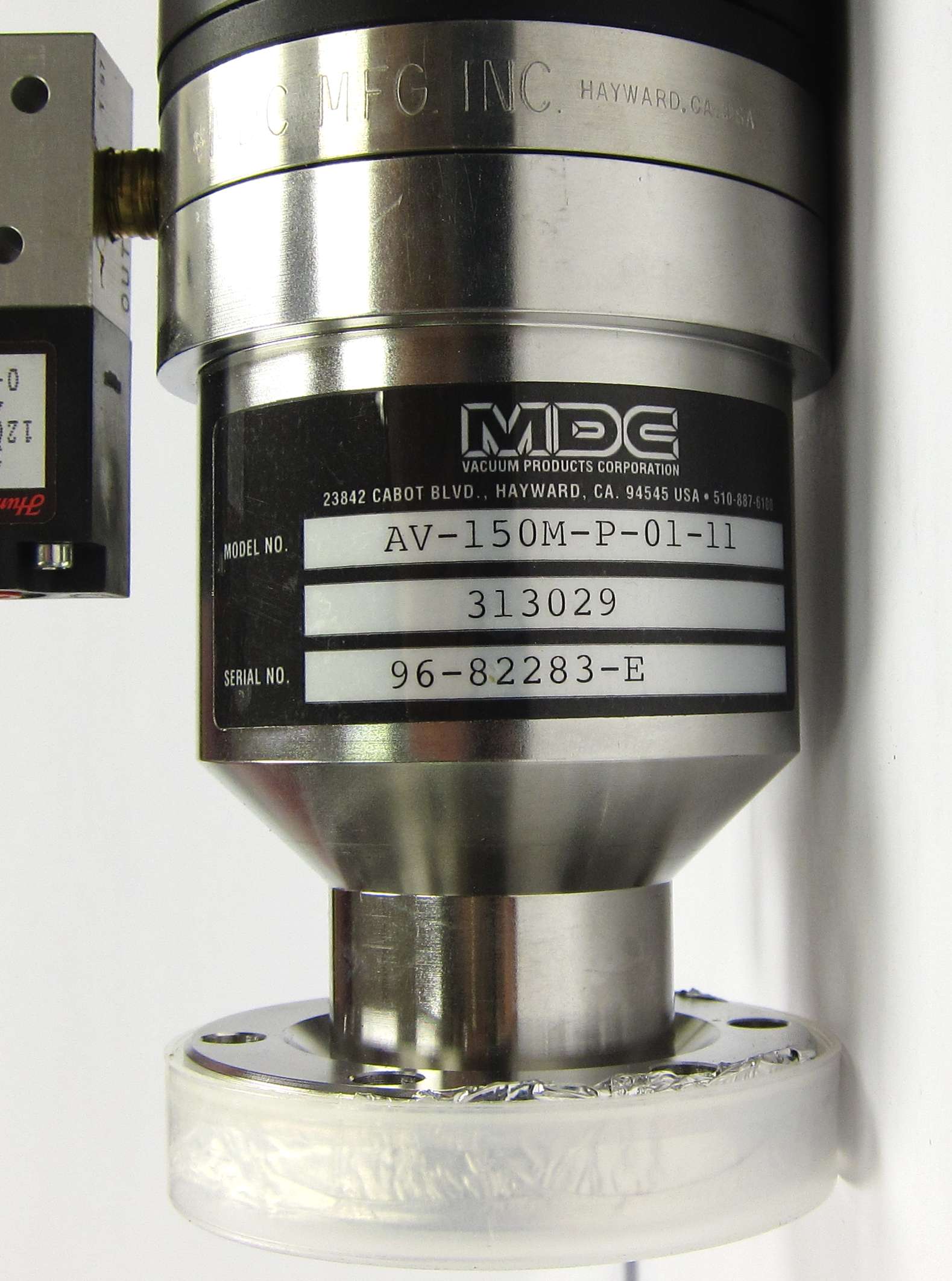 Mighty Quinn Surplus - MDC right angle 2-3/4" Conflat valve, AV-150M-P ...